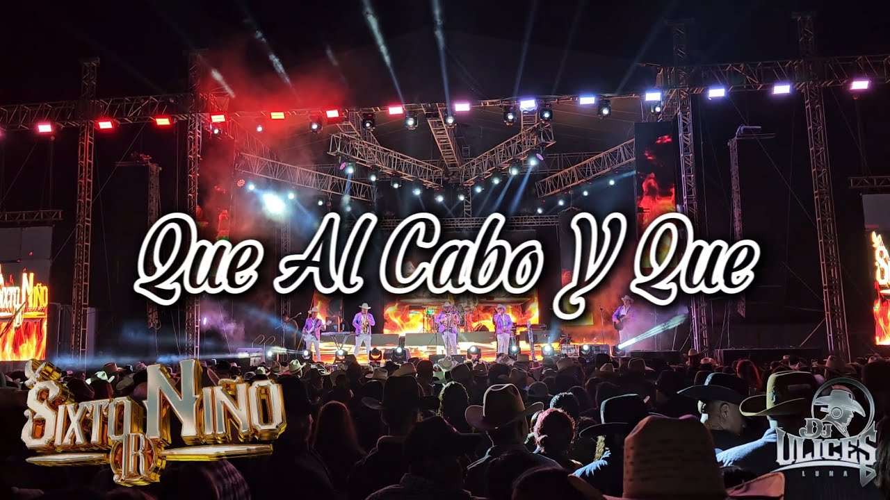Sixto Niño Jr | Vida Prestada - Que Al Cabo Y Que ♪ [La Libertad SLP ...
