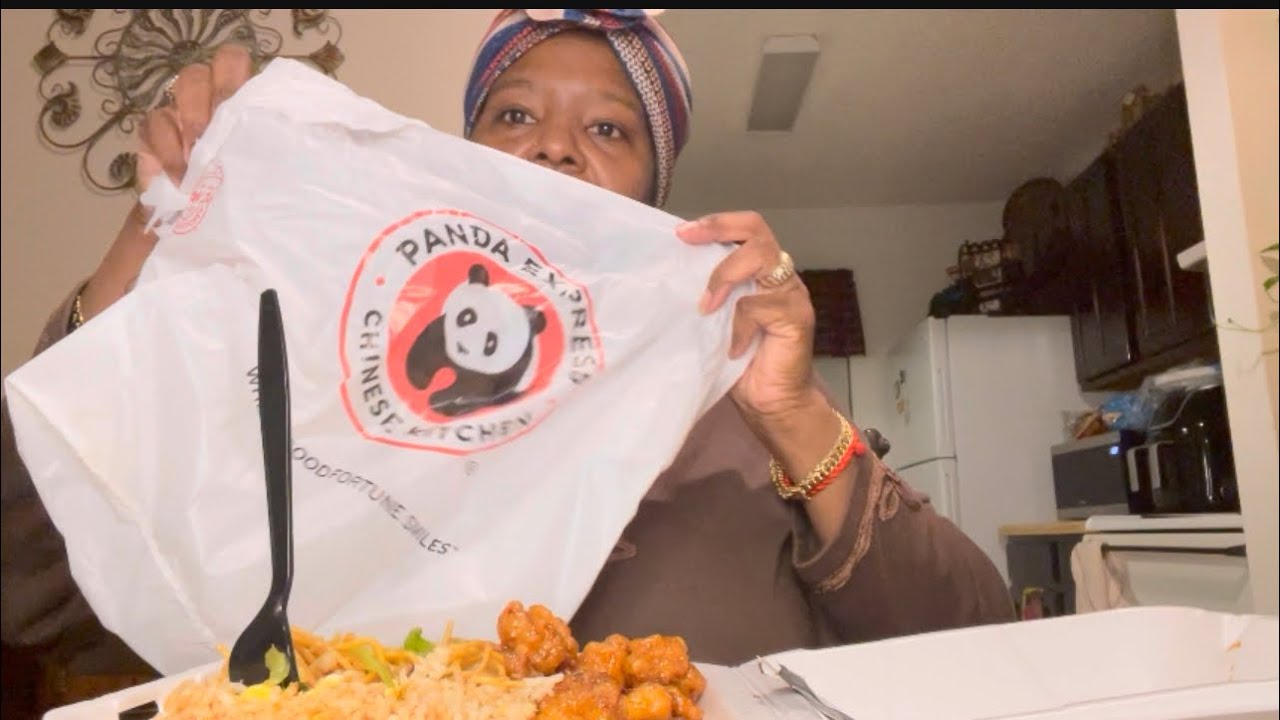 Panda Express Chow Mein Noodles & Fried Rice with Chili Sweet & Sour ...