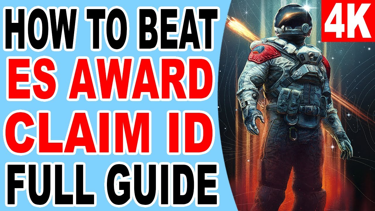 Starfield How to Finish Discover Location of the ES Award Claim ID and ...