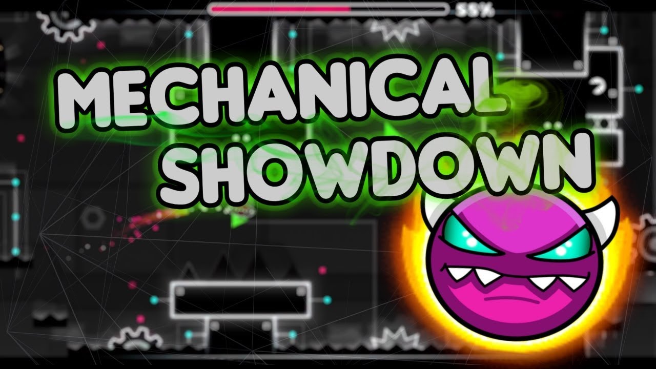 Geometry Dash - Mechanical Showdown by Tongii (Medium Demon) - YouTube