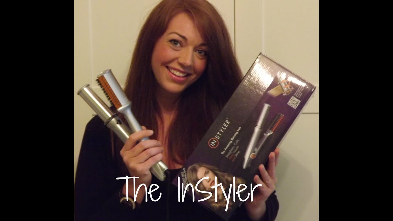 The InStyler - How to Straighten your hair with the InStyler - YouTube