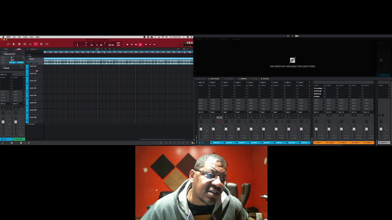 MPC Set Up To Sample - YouTube