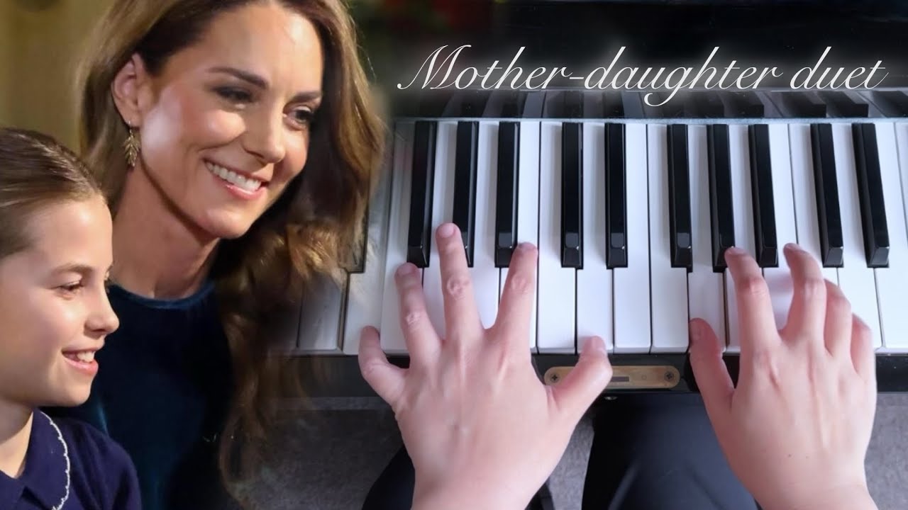 Princess Kate & Princess Charlotte’s Piano Duet 🎹 | Holm Sound Piano ...