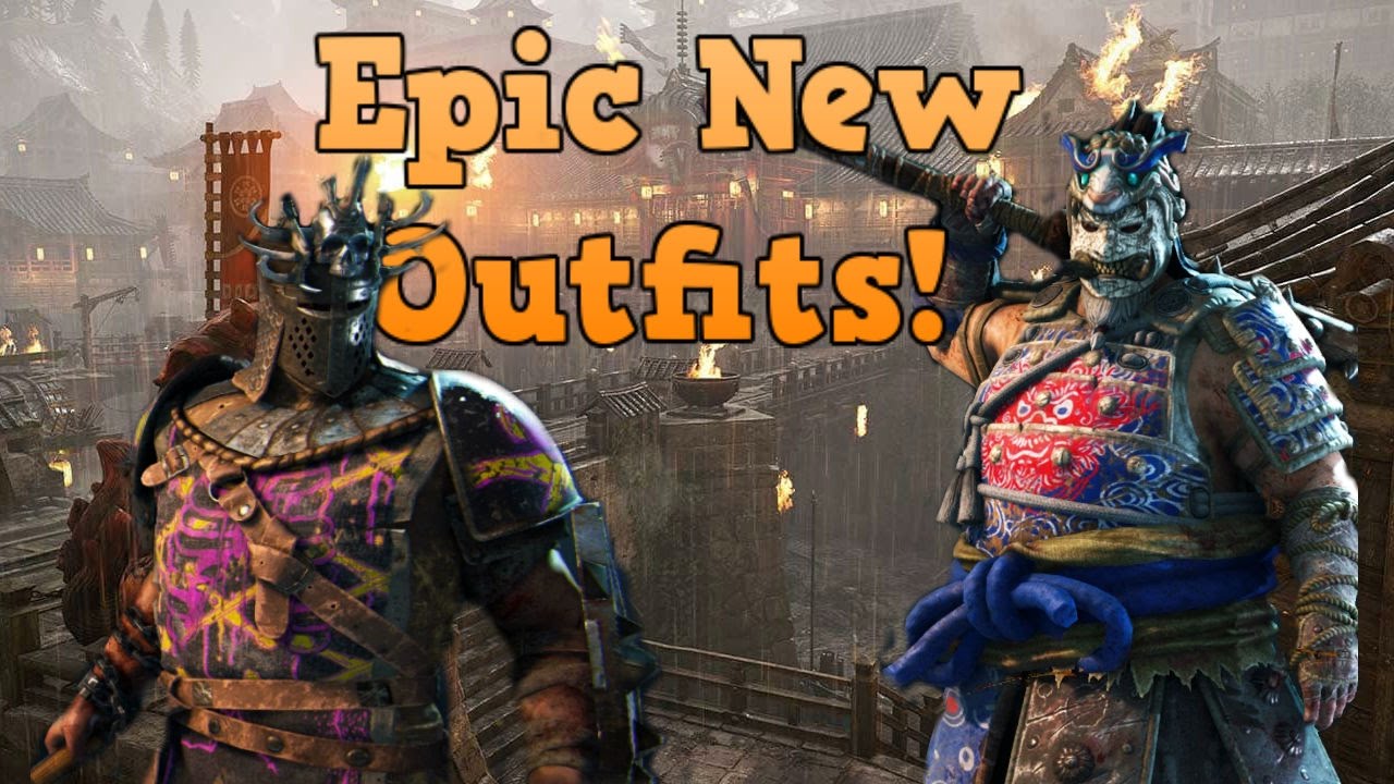 FOR HONOR: All New Mythic Outfits and Gear Overview | New Faction ...