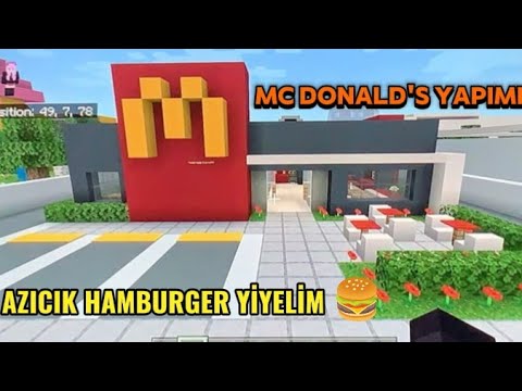 MİNECRAFT MC DONALD'S YAPIMI ! 🍔 - YouTube