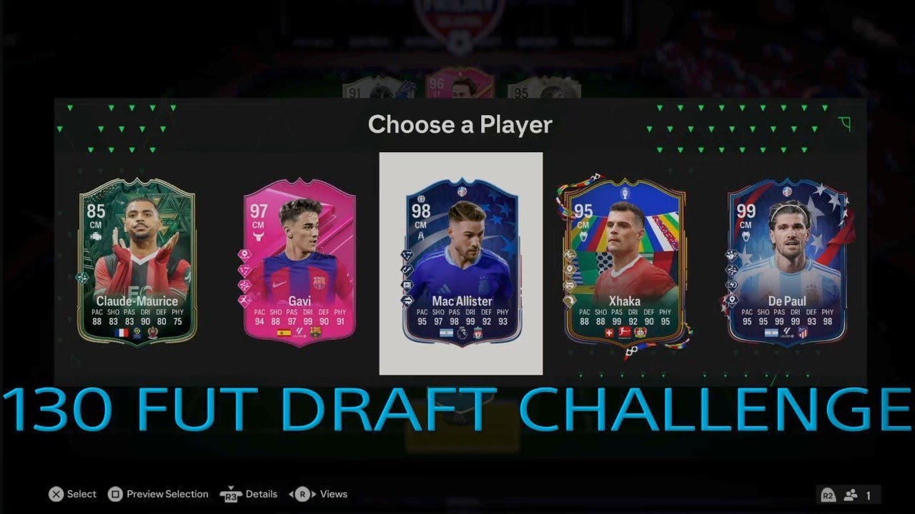 MY HIGHEST RATED DRAFT EVER! 130 FUT DRAFT Challenge! FC24 - YouTube