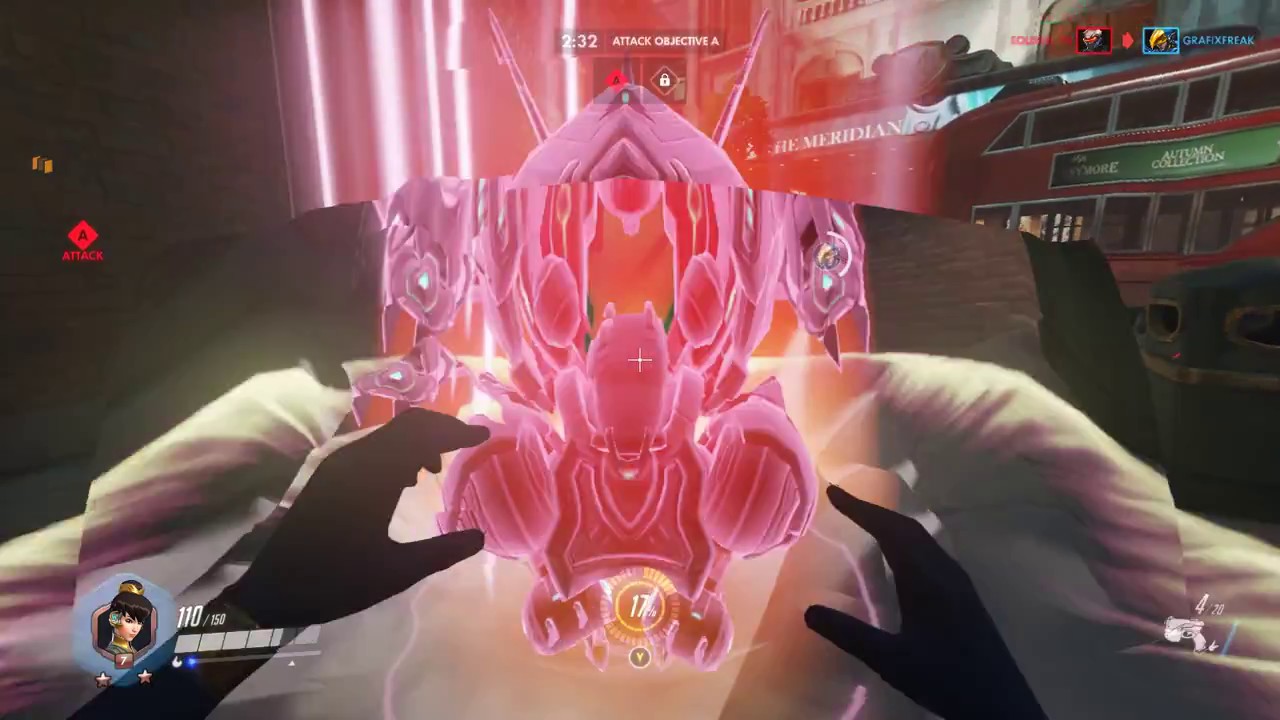 Overwatch bots gameplay into quickplay - YouTube