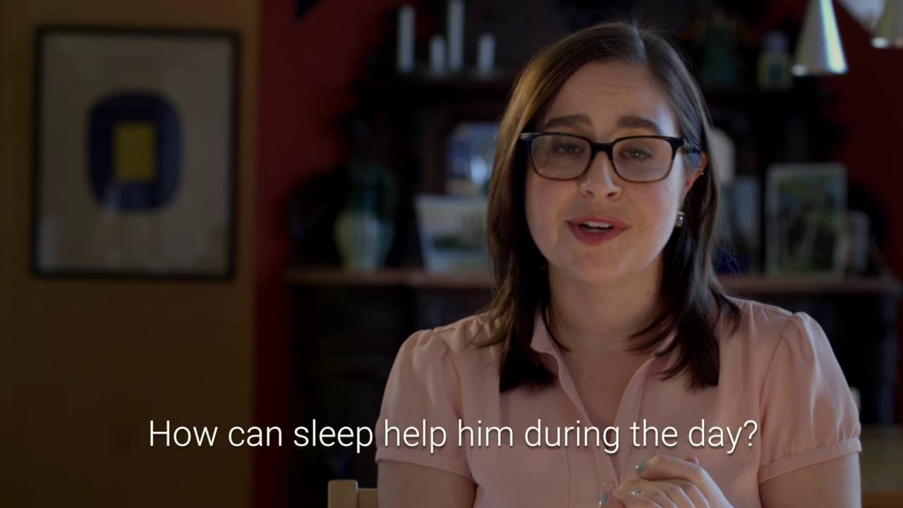 How can sleep help him during the day? - Dr. Ariel Williamson - YouTube