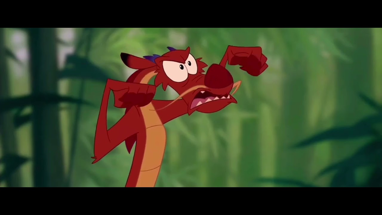 Mushu trying to impress Sisu scene from the wild - YouTube