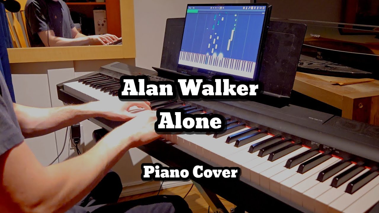 Alone - Alan Walker (Piano Cover & Tutorial) - YouTube