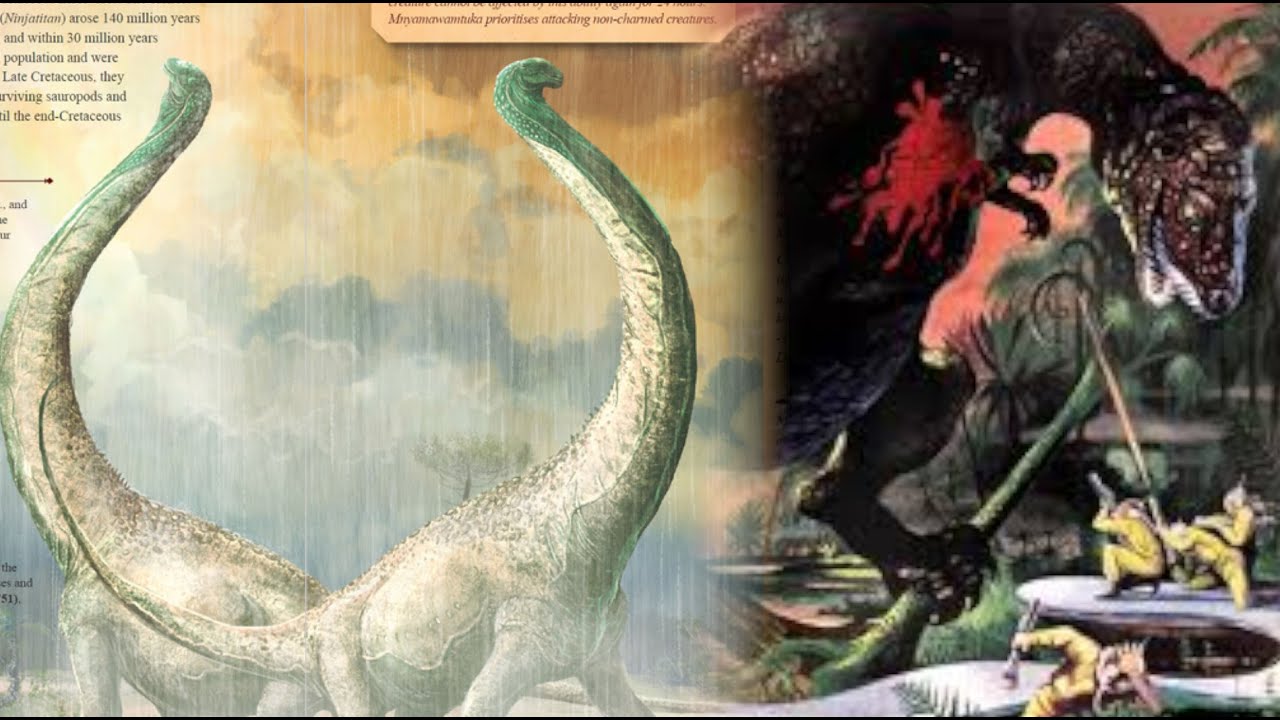 Cursed paleoart because these wounds they will not heal - YouTube