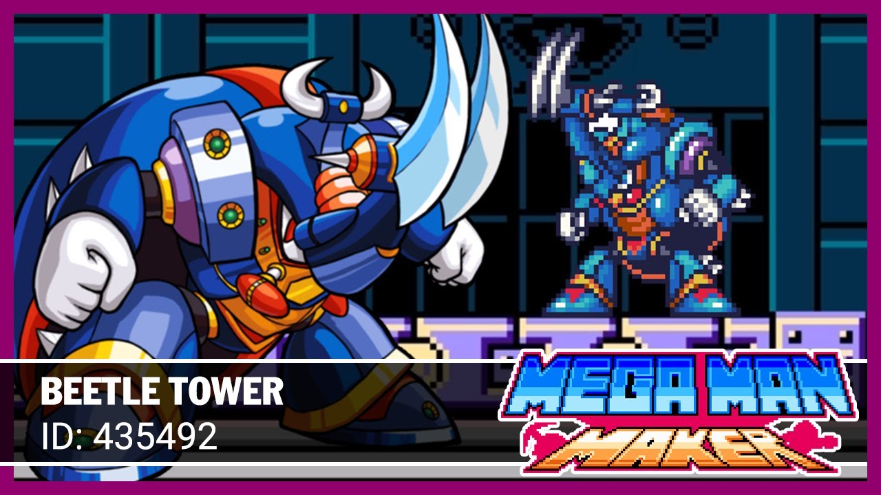 Beetle Tower - Mega Man Maker - YouTube