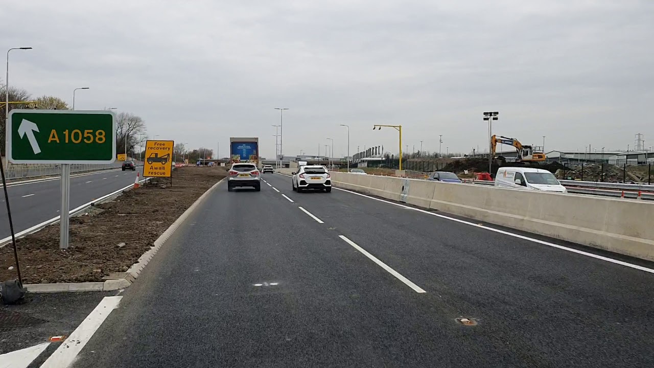 Silverlink triple decker roundabout - YouTube