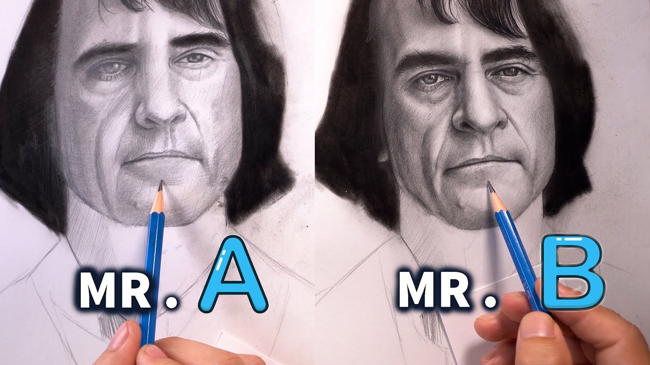 '' EXPERIMENT '' Same drawing method, Are the drawings the same? - YouTube