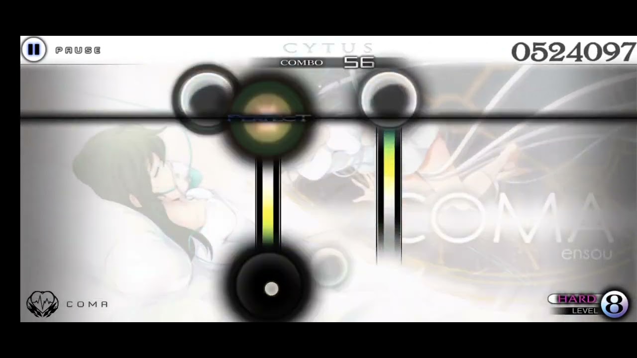 Playing Cytus after a Long time || Coma by Ensou ft Gumi - YouTube