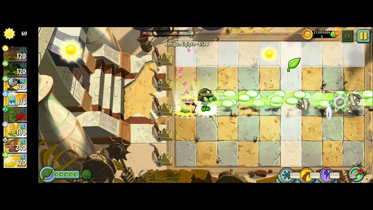 8-Bit Peashooter in International Gameplay - PvZ 2 Hexius - YouTube