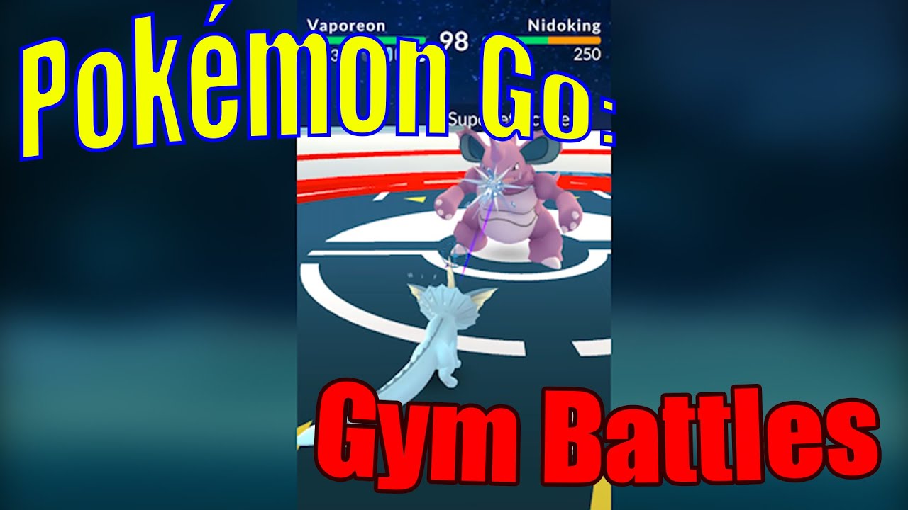 Pokemon Go: How To Gym Battle - YouTube