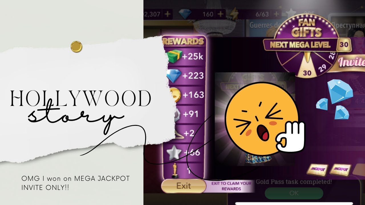 Hollywood Story💎OMG! I JUST WON MEGA JACKPOT FANGIFTS INVITE ONLY!! # ...