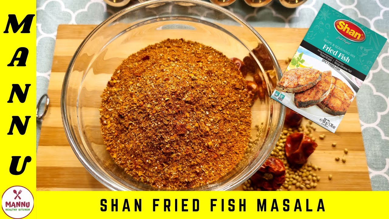 #5 SHAN FRIED FISH MASALA RECIPE // How to make Shan ka Fried Fish ...