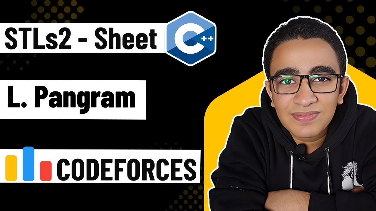 36 - L. Pangram (STLs2 Sheet) - C++ Level 2 Problem Solving - YouTube