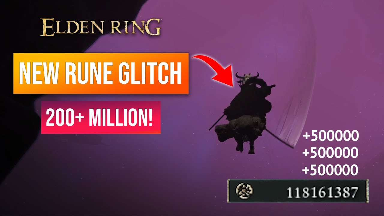 Elden Ring Early Game Rune Farm Part 5 | Easy Rune Glitch! 700K Per ...