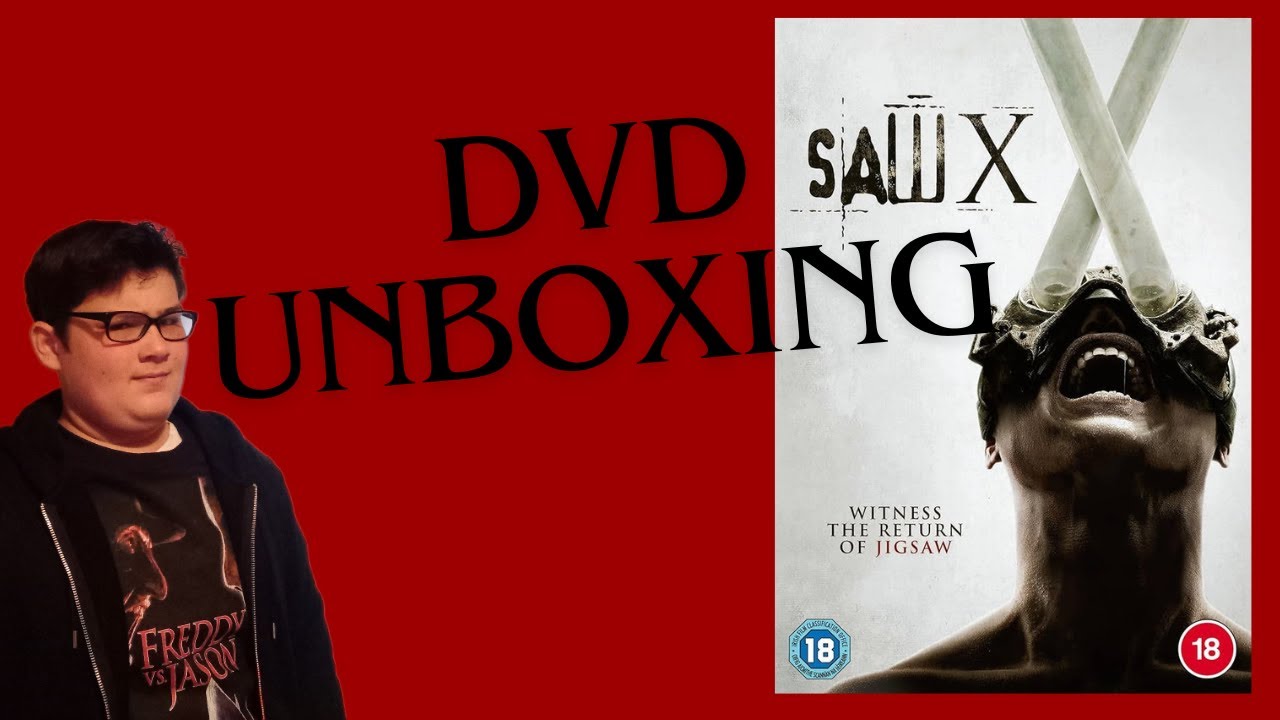Saw X DVD Unboxing | Horror Collection - YouTube