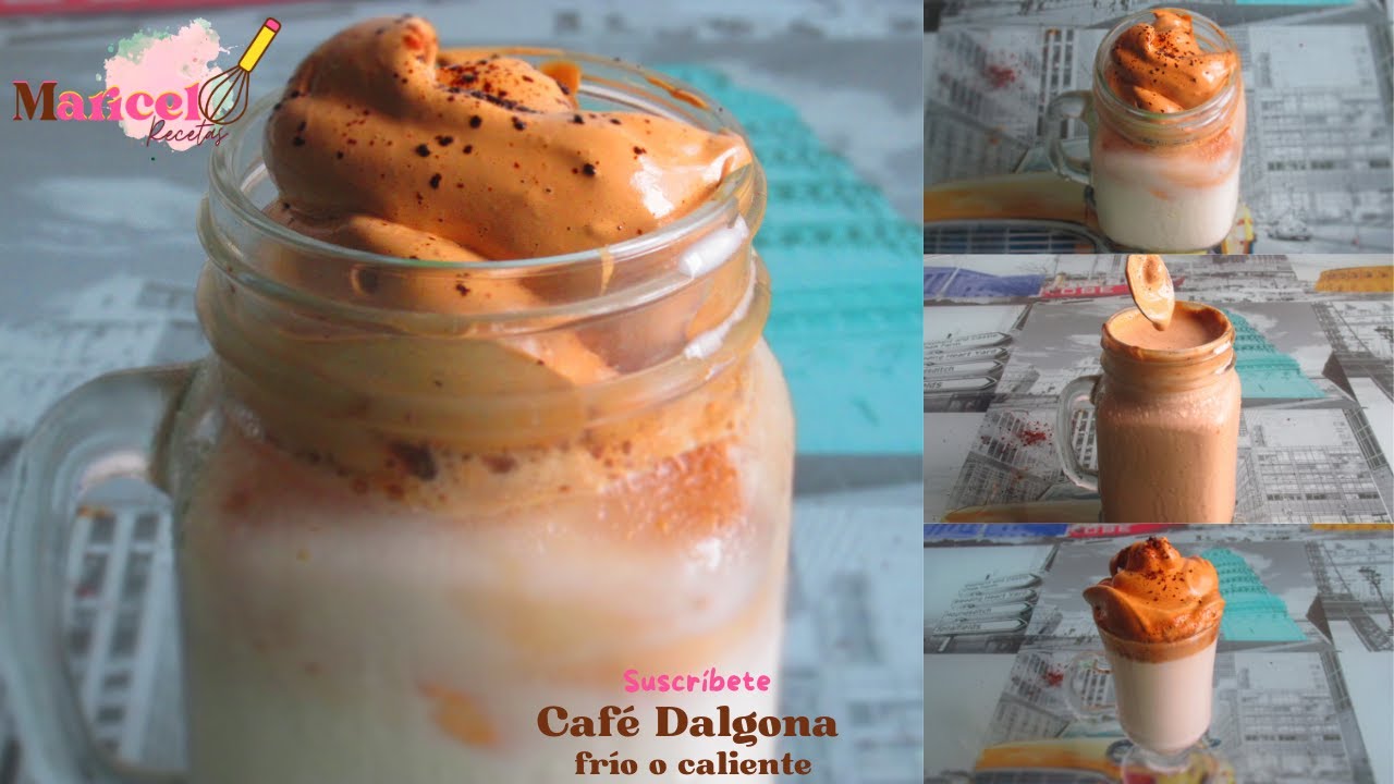 Cómo Hacer Café Dalgona | Receta FÁCIL y RÁPIDA - YouTube