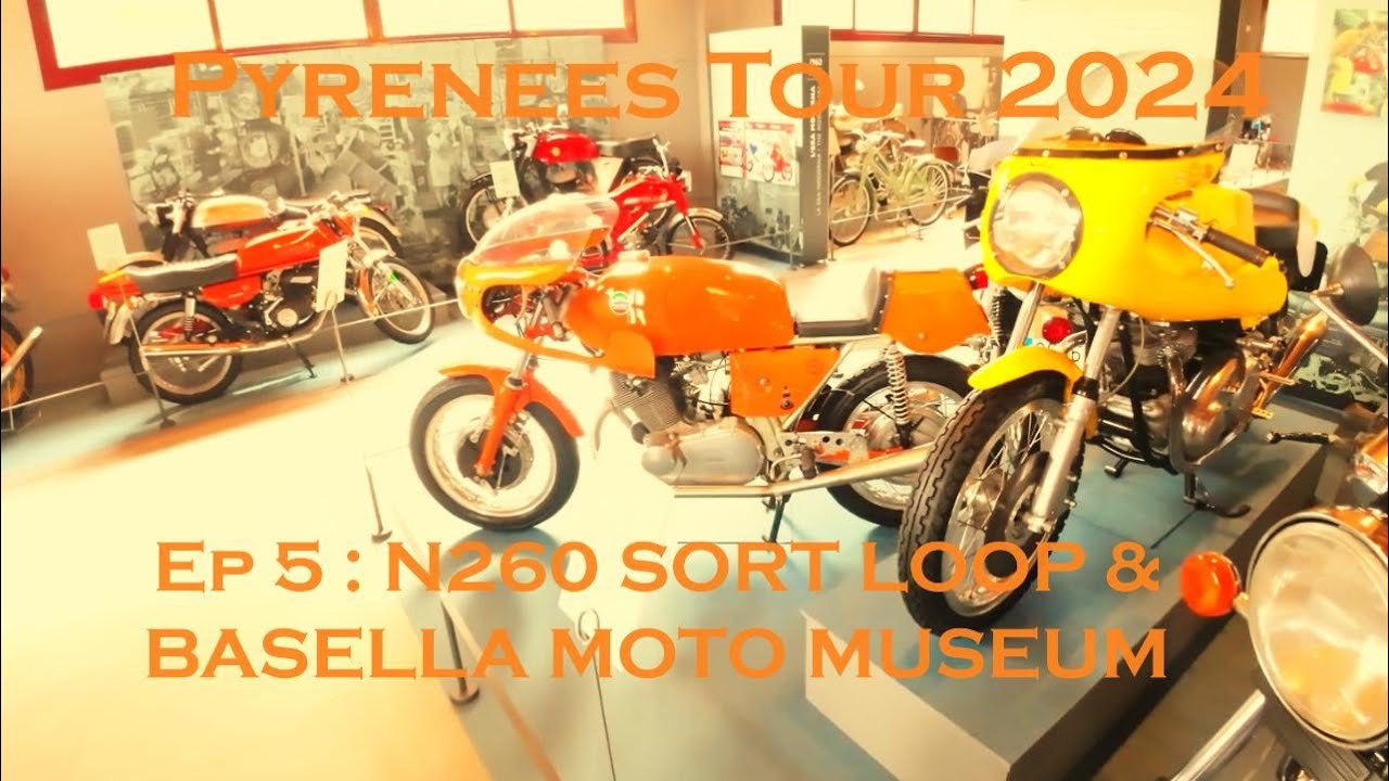 Pyrenees Motorcycle Tour 2024 - Ep 5 - N260 Sort Loop to Basella Moto ...