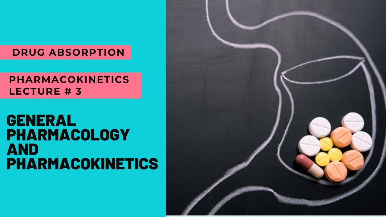 DRUG ABSORPTION || PHARMACOKINETICS LECTURE PART 3 || GENERAL ...