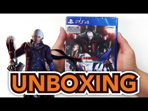 Devil May Cry 4 Special Edition Japanese Imported (PS4) Unboxing!!