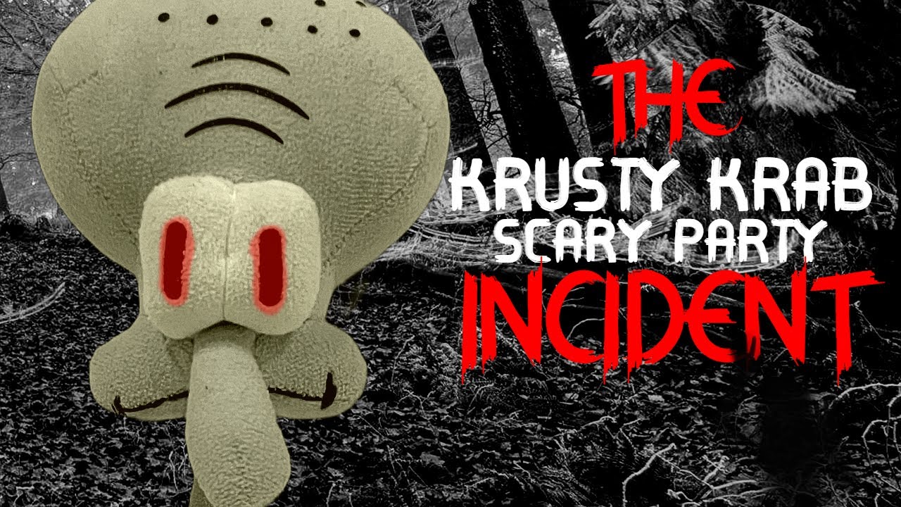 THE KRUSTY KRAB SCARY PARTY INCIDENT (SpongeBob SquarePants Plush ...
