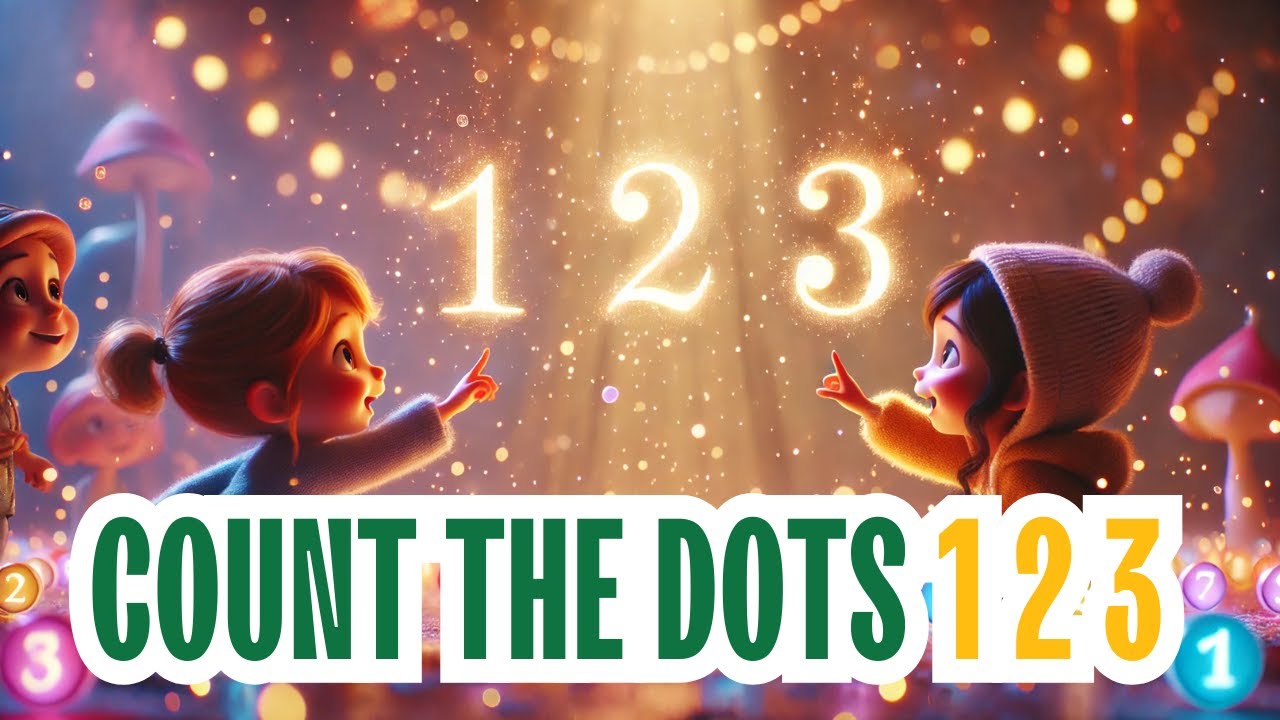 Count the Dots 1, 2, 3: Enchanting Counting Song for Kids - YouTube