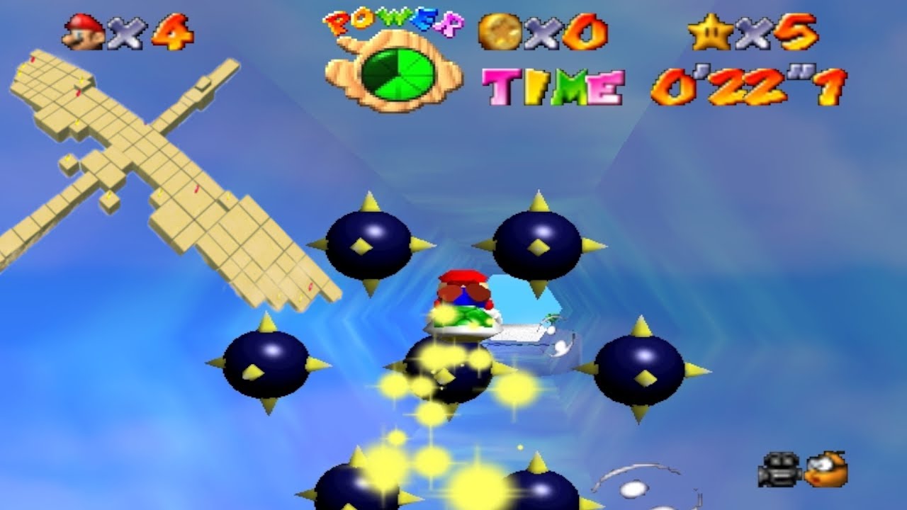 SM64 Sand Bird's Water Slide - YouTube