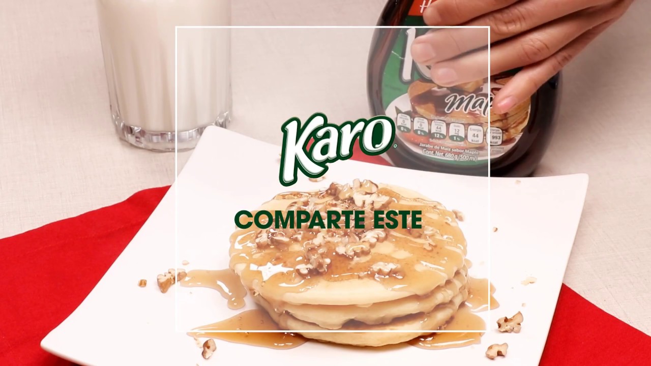 Hot cakes con rompope - YouTube