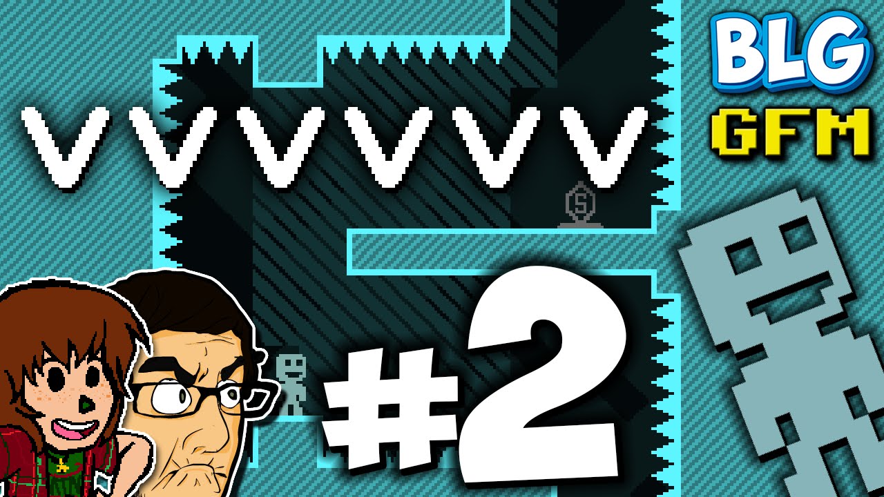 Let's Play VVVVVV (100%) - Part 2 - Veni, Vidi, Vici - YouTube