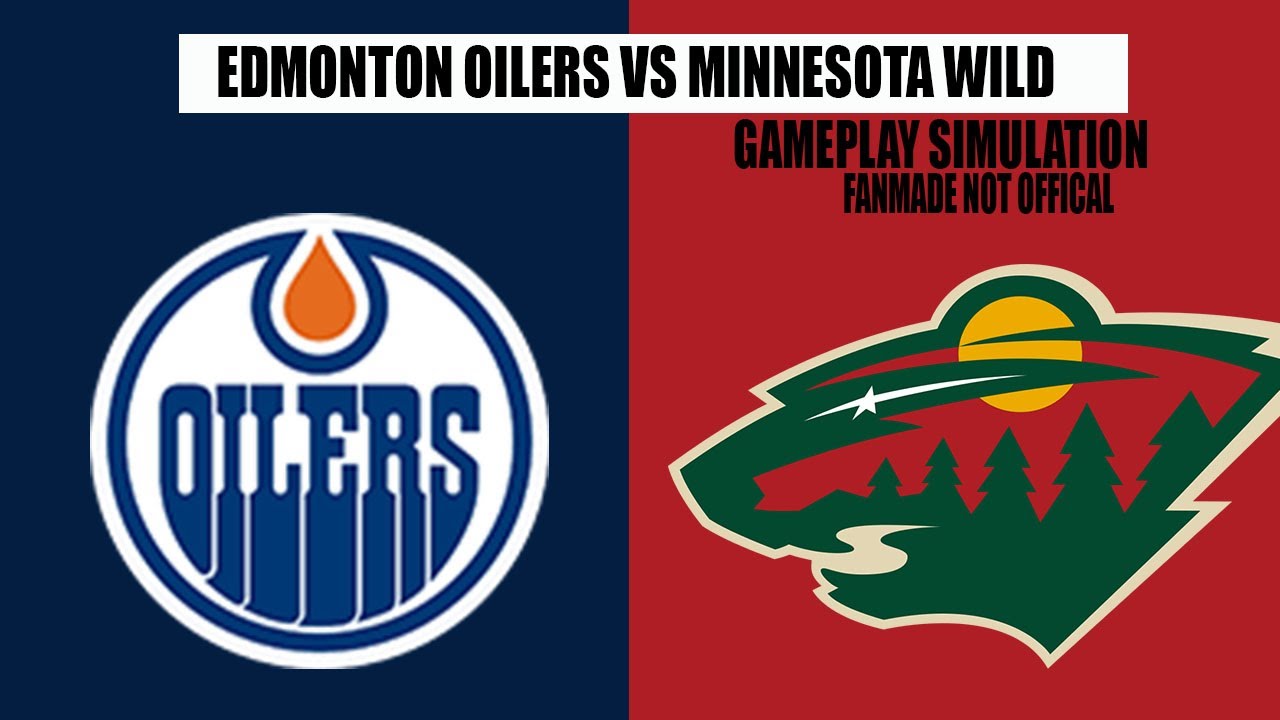 Edmonton Oilers vs Minnesota Wild | Gameplay Simulation | Fan-Made ...