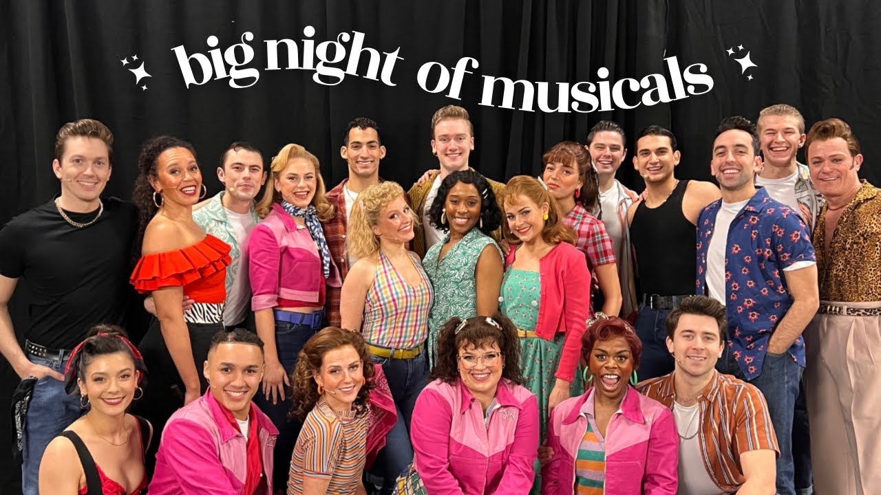 THE NATIONAL LOTTERY’S BIG NIGHT OF MUSICALS 🎭| Grease cast reunion ...