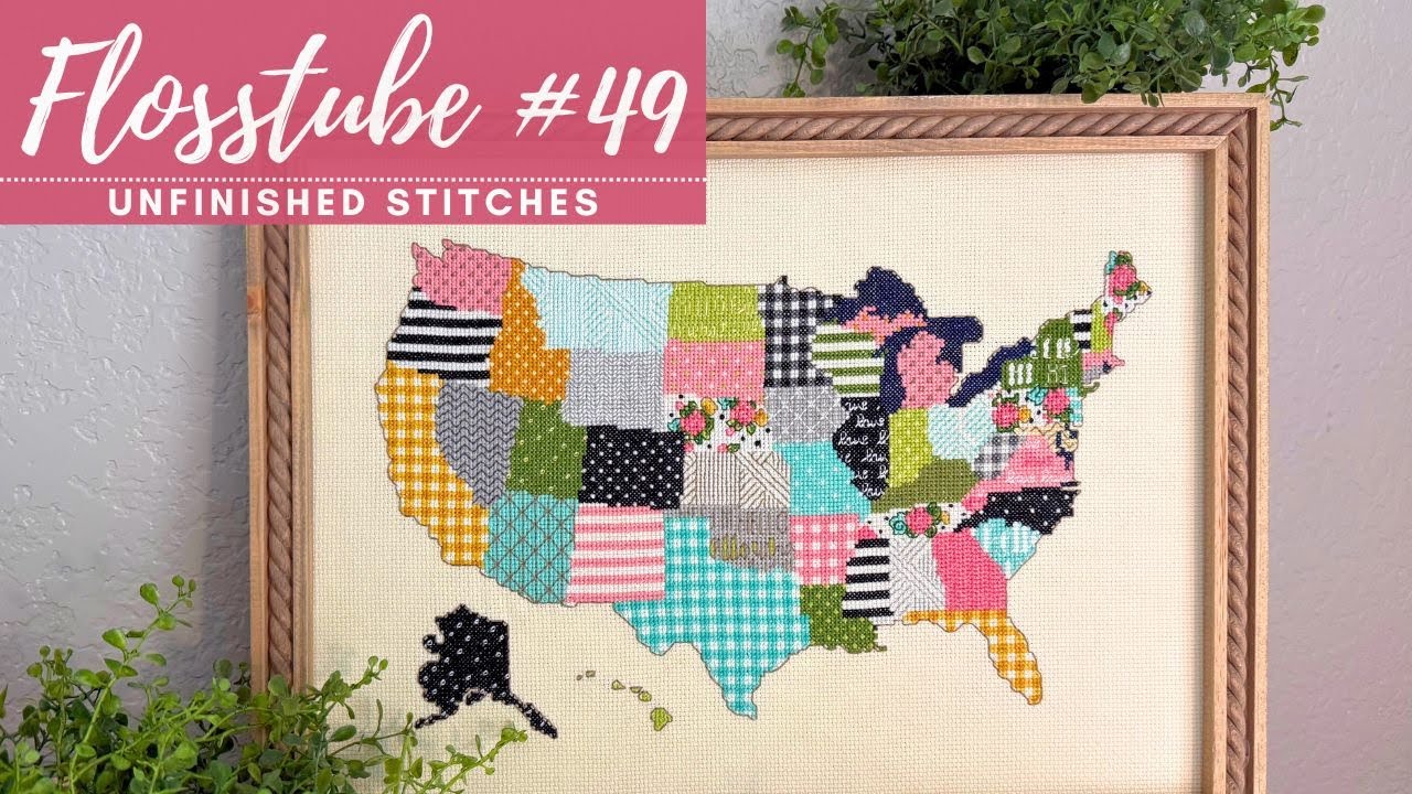Flosstube #49: Stitching into SUMMER! - YouTube