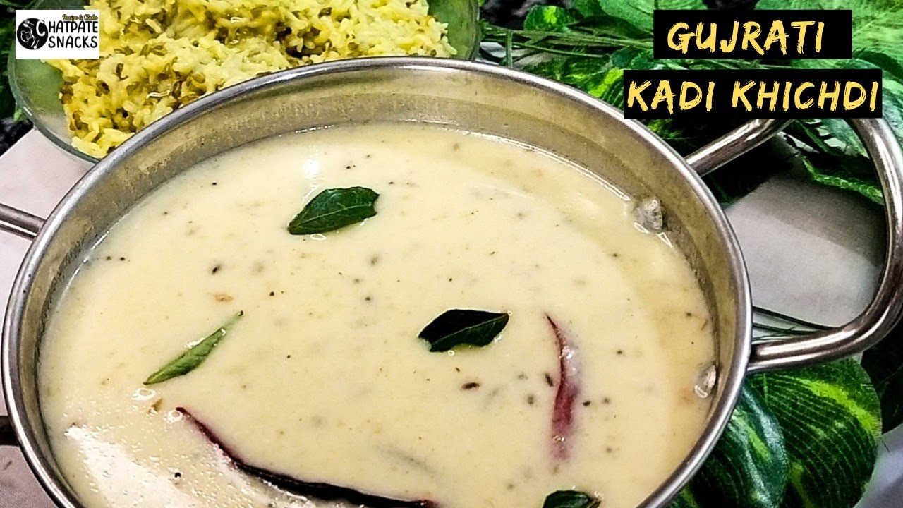 Gujarati Kadi Khichdi Recipe in Hindi | Gujrati Kadhi Khichdi Recipe ...