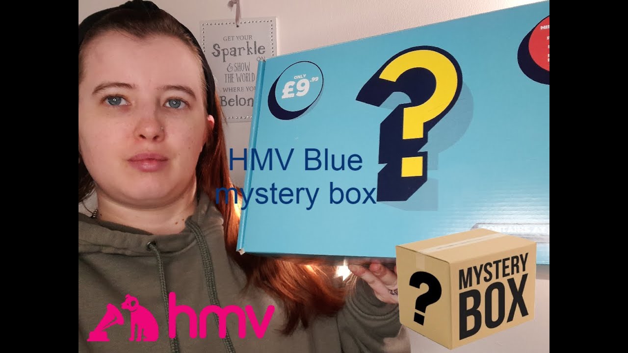 HMV Blue Mystery box - YouTube