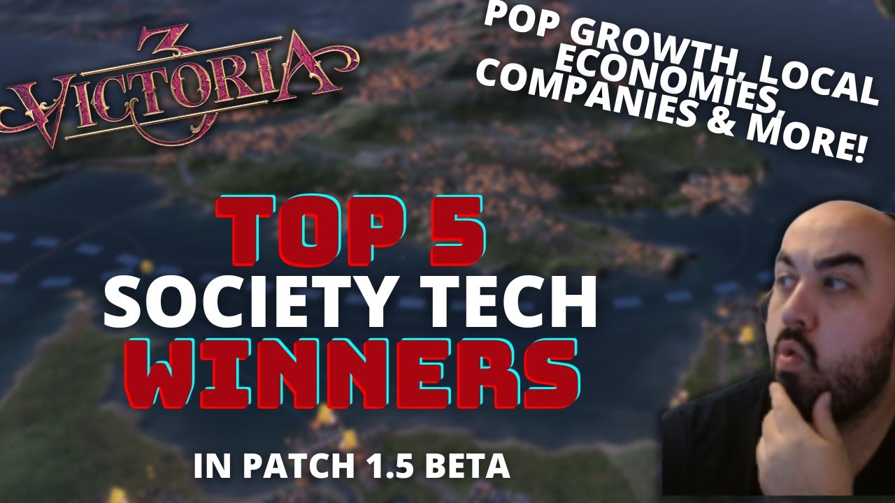 Top 5 SOCIETY Tech WINNERS in 1.5 Beta - YouTube