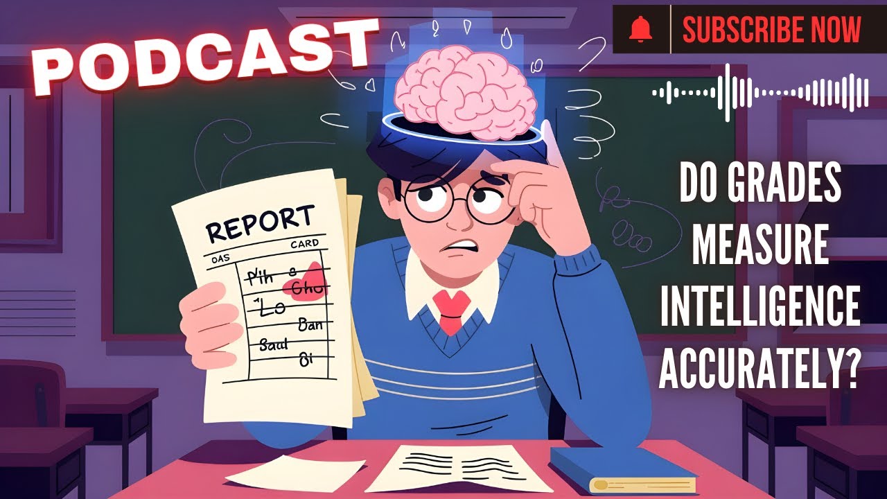 🎙️ Grades vs Intelligence: What Really Matters? || English Listening ...