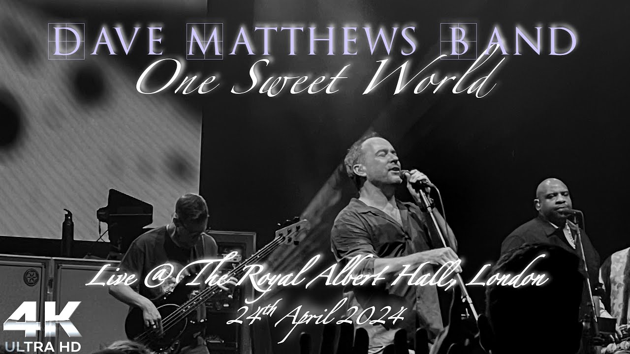 Dave Matthews Band - One Sweet World LIVE - YouTube