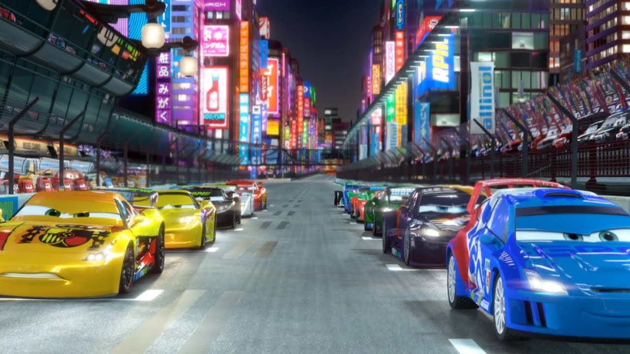 Cars 2 - Tokyo Japan Race Part 1 (Supercut Remake 2025) - YouTube