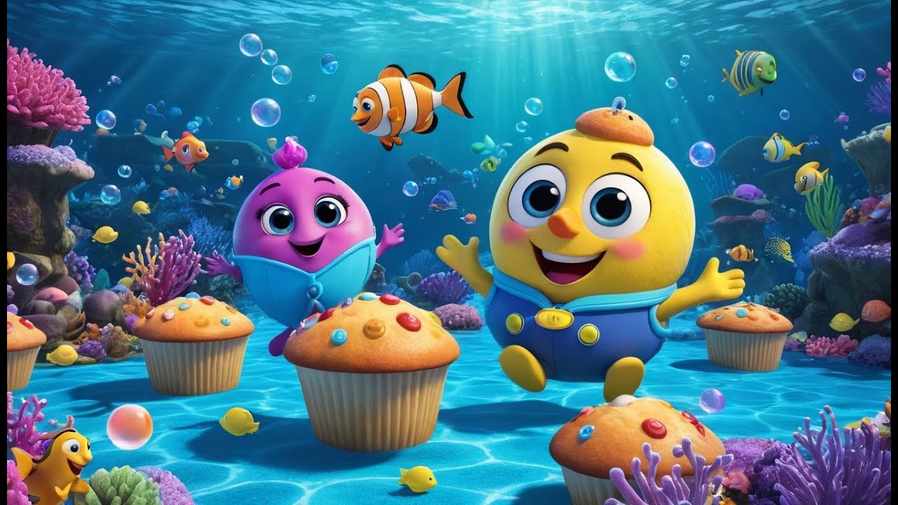 Muffin Man – Baking Seashell Muffins at Coral Café | Fun Ocean Bakery ...