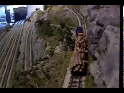 N Scale Switchback Module - YouTube