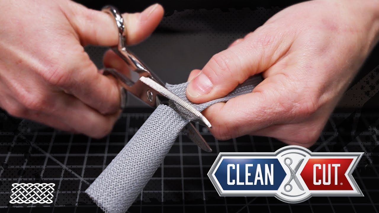 Techflex® Flexo® Clean Cut® | Fray Resistant Sleeving Cuts Cleanly With ...
