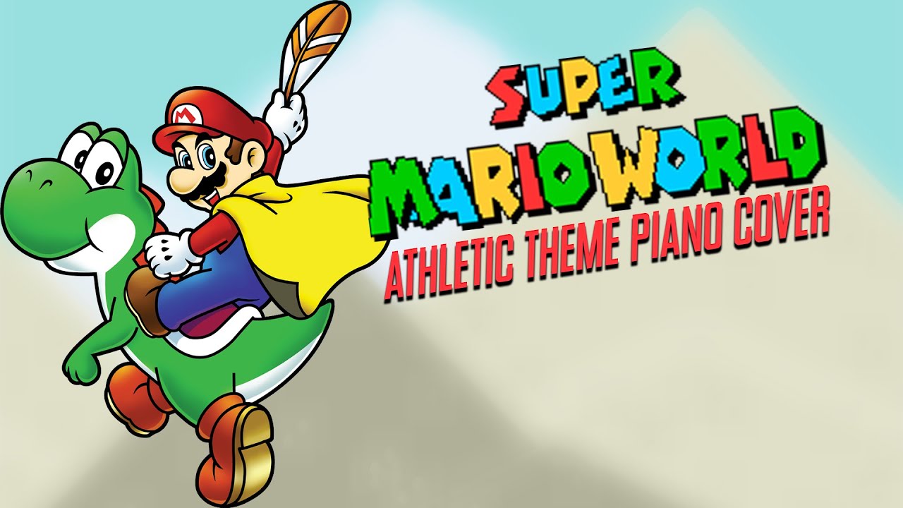 Super Mario World: Athletic Theme - Piano Cover - YouTube