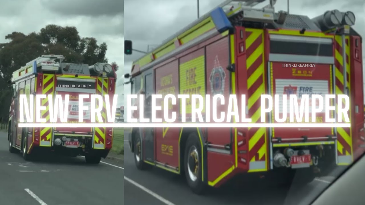 FRV - Victoria's First Electrical Fire Truck - YouTube