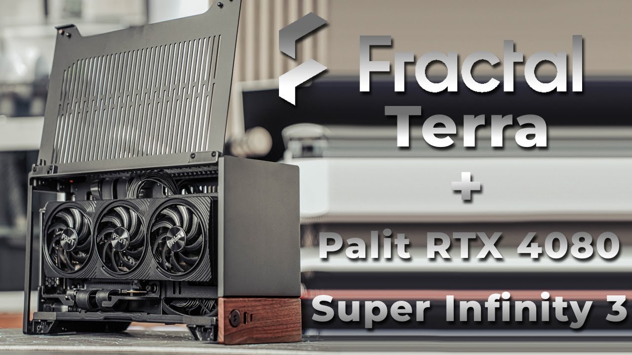 Fractal Terra Case + Palit RTX 4080 Super Infinity 3 GPU - YouTube